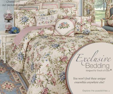 Touch of Class - Home Furnishings, Comforters, Bedspreads, Area Rugs ...