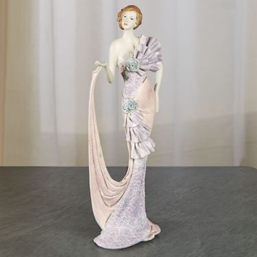 Miss Madelyn Pastel Blue Elegant Lady Figurine