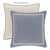 Aurora Scroll Slate Blue Comforter Bedding by J Queen New York