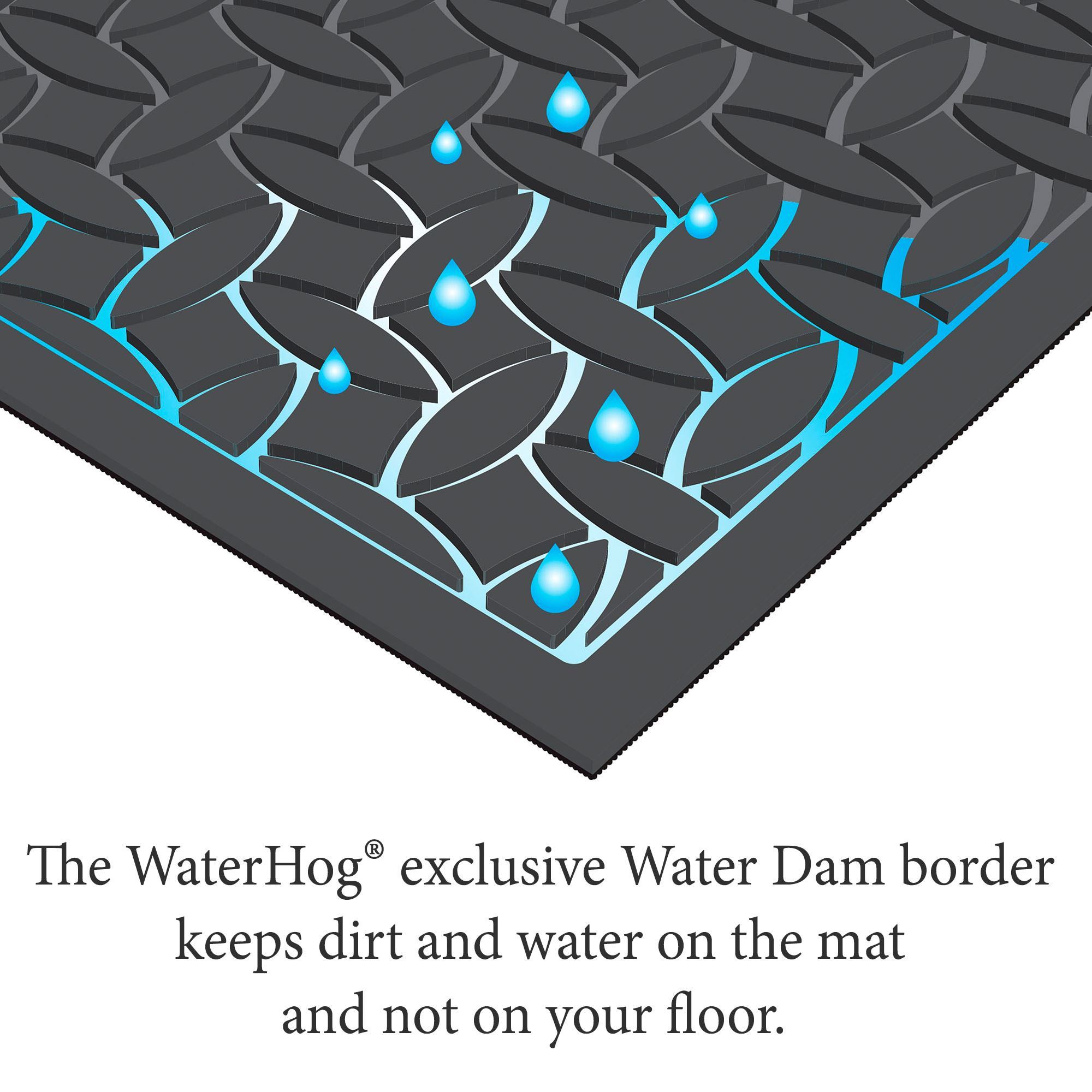 Squares Indoor Outdoor WaterHog Runner Mat