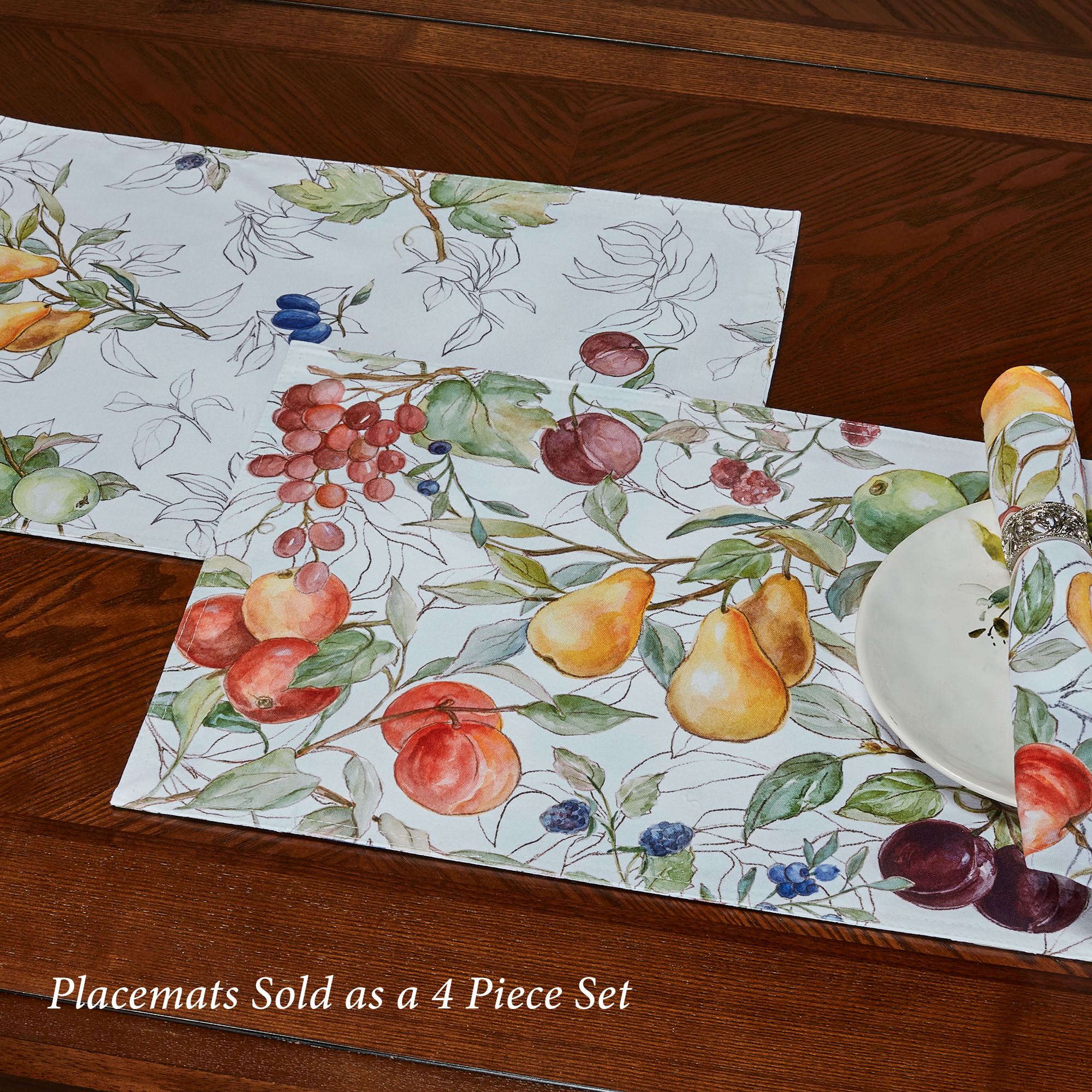 In the Orchard Fruit Table Runner from Laural Home