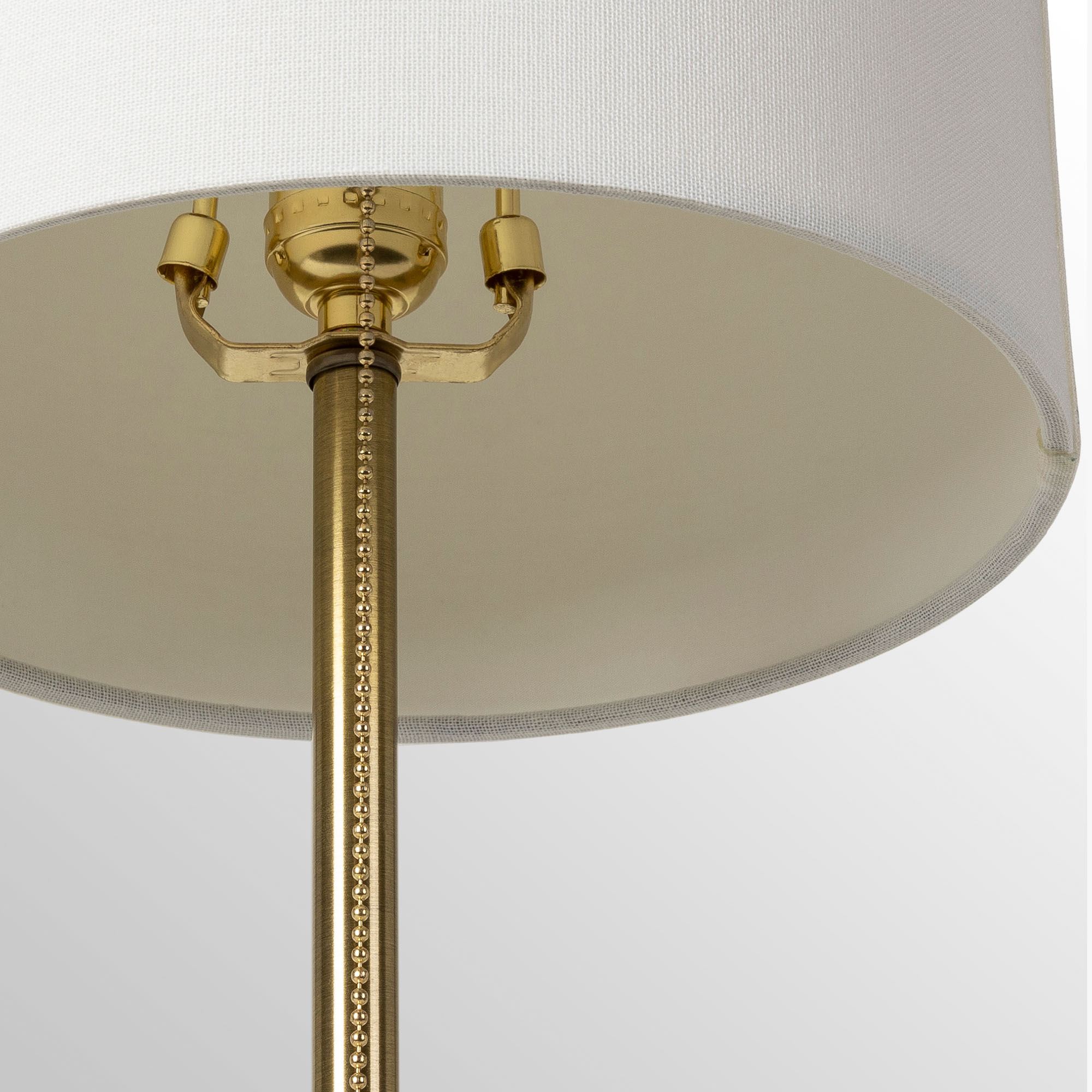 Snicarte Long Neck Painted Glass Teardrop Table Lamp