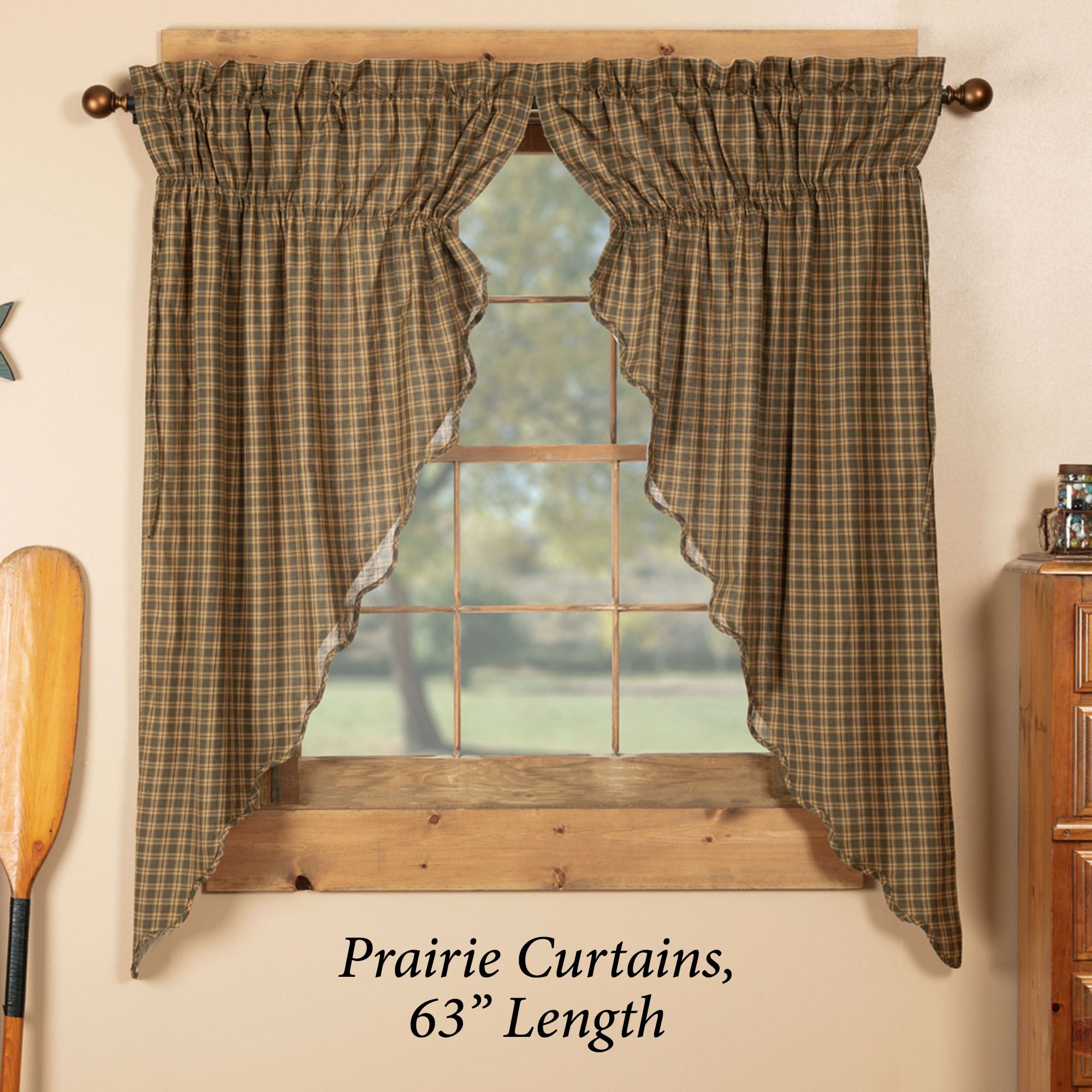 Cedar Ridge Cotton Rustic Plaid Patchwork Quilt Bedding by Oak & Asher