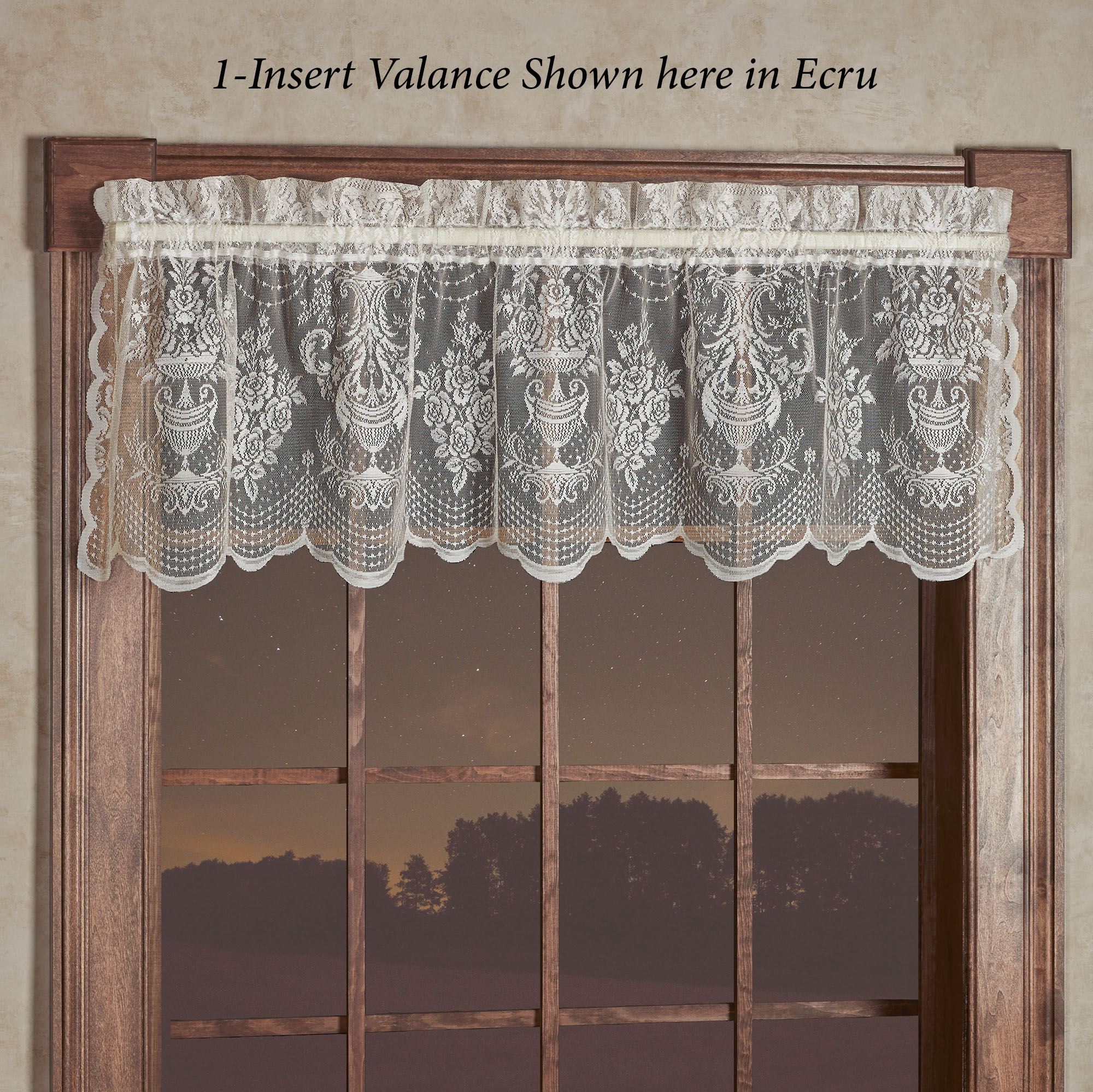 Countess Lace Balloon Shade Window Treatment