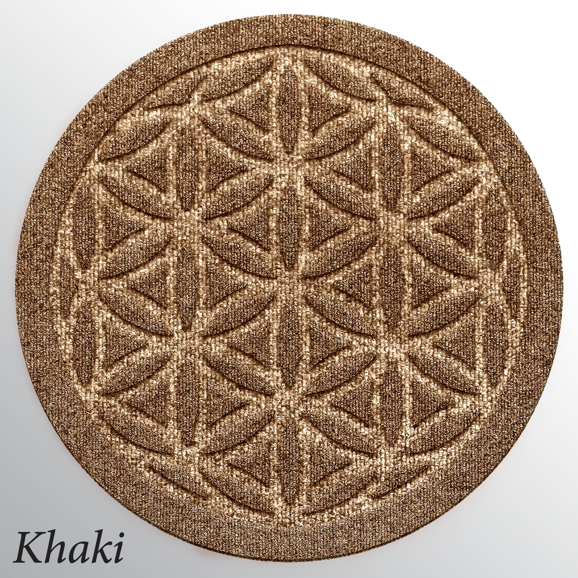Flower of Life Indoor Outdoor 17 Inch WaterGuard Plant Trivet Set