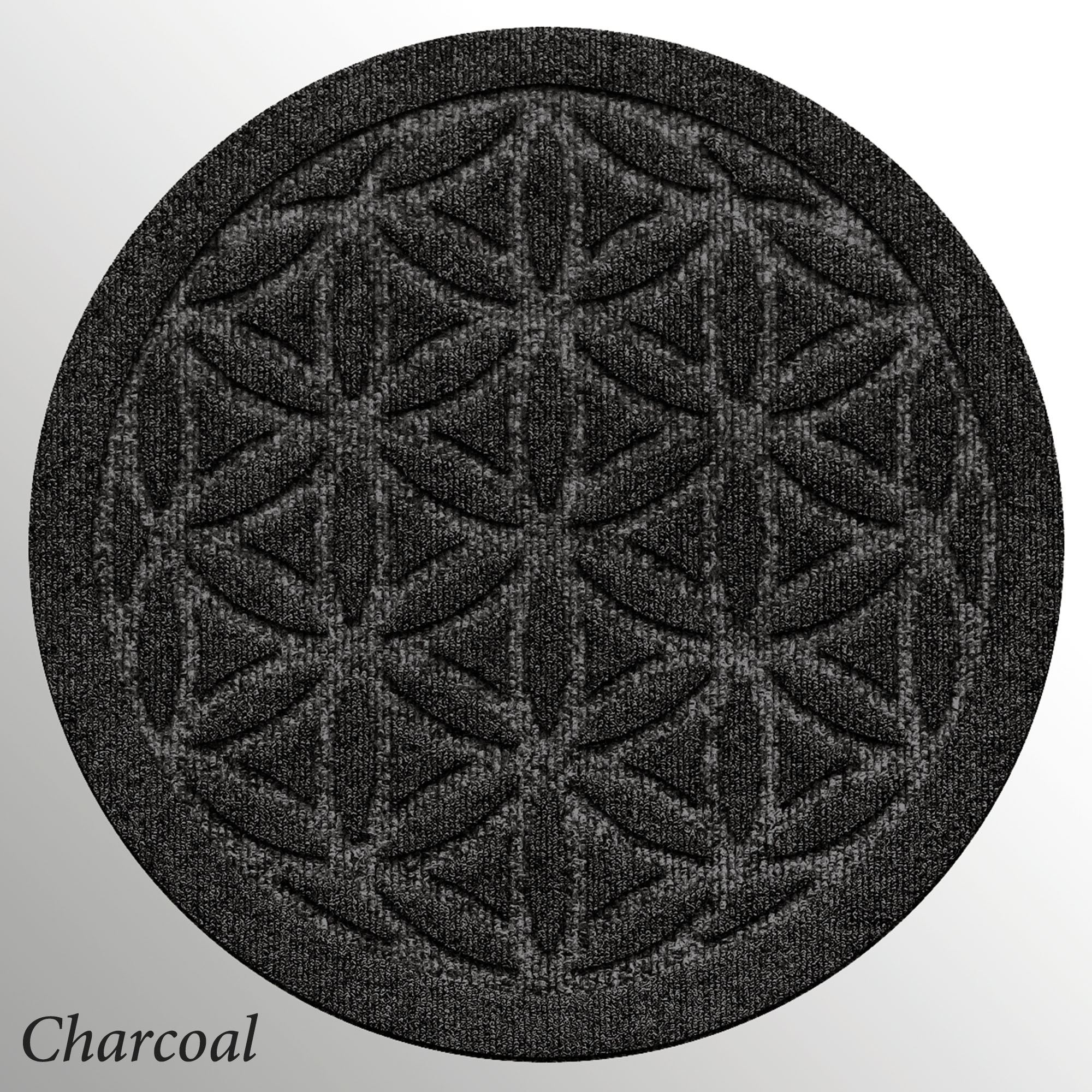 Flower of Life Indoor Outdoor 12 Inch WaterGuard Plant Trivet Set