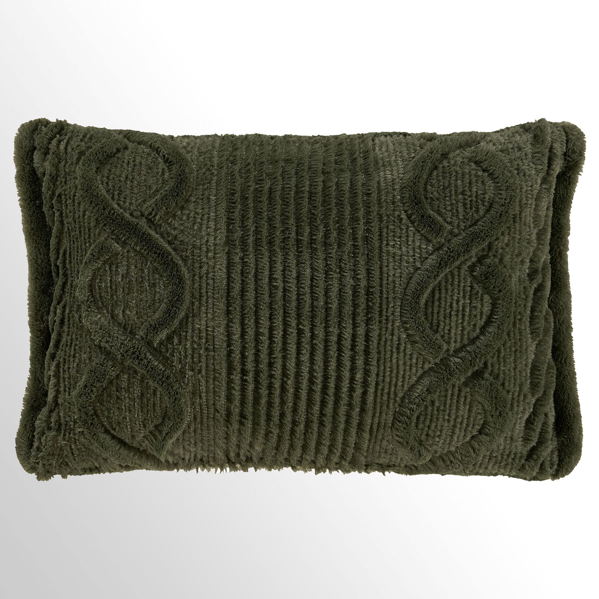 Cava Piped Rectangle Pillow Green | Touch of Class