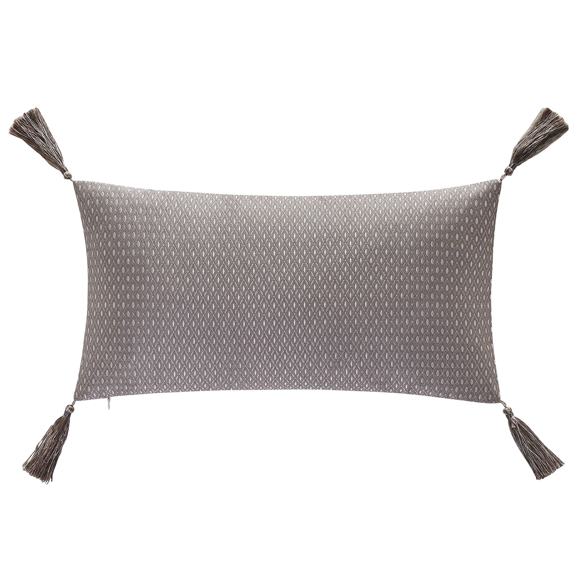 Legend Tasseled Rectangle Pillow Steel Blue | Touch of Class