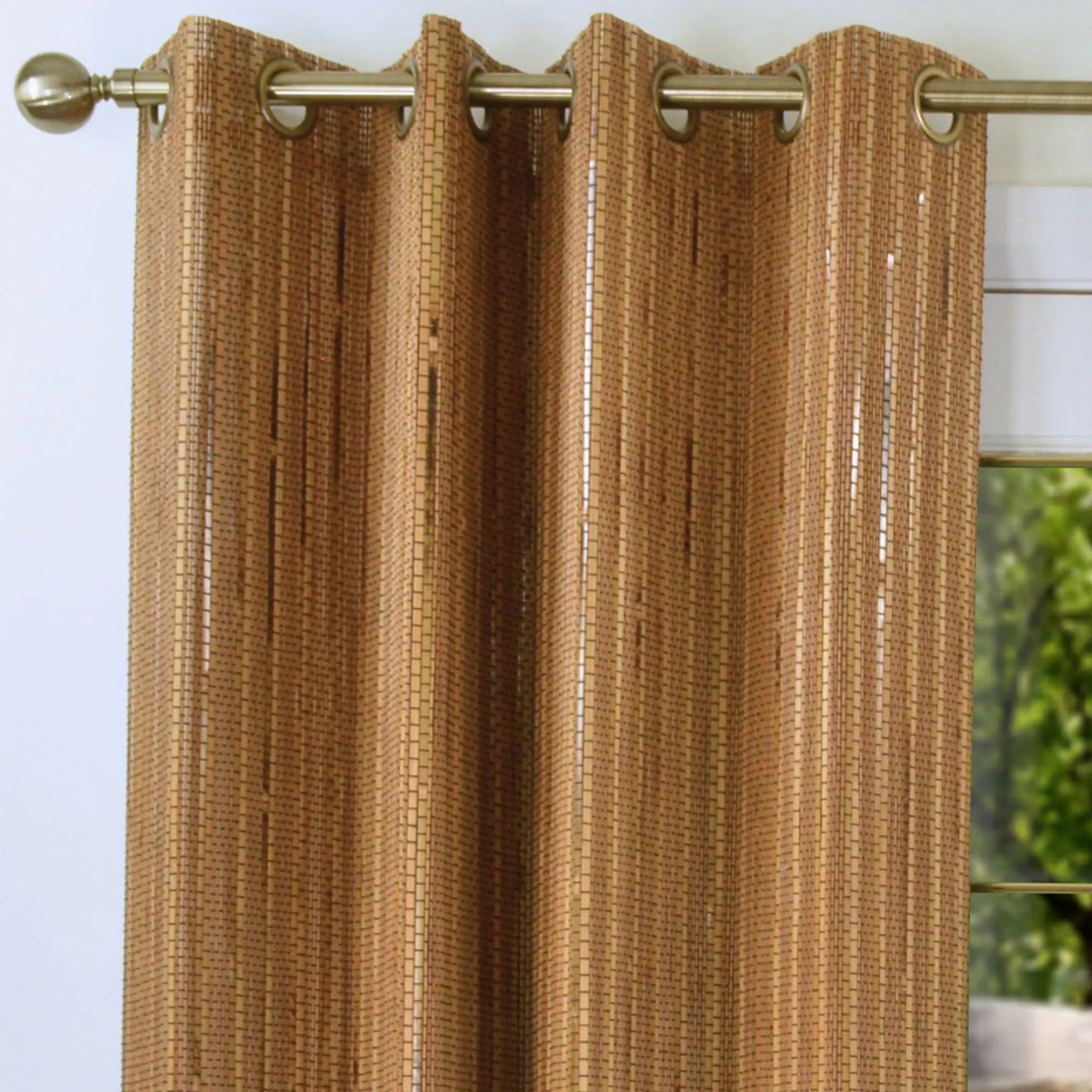 Bamboo Window Panels With Grommets Amazon.com: Bamboo House Decor