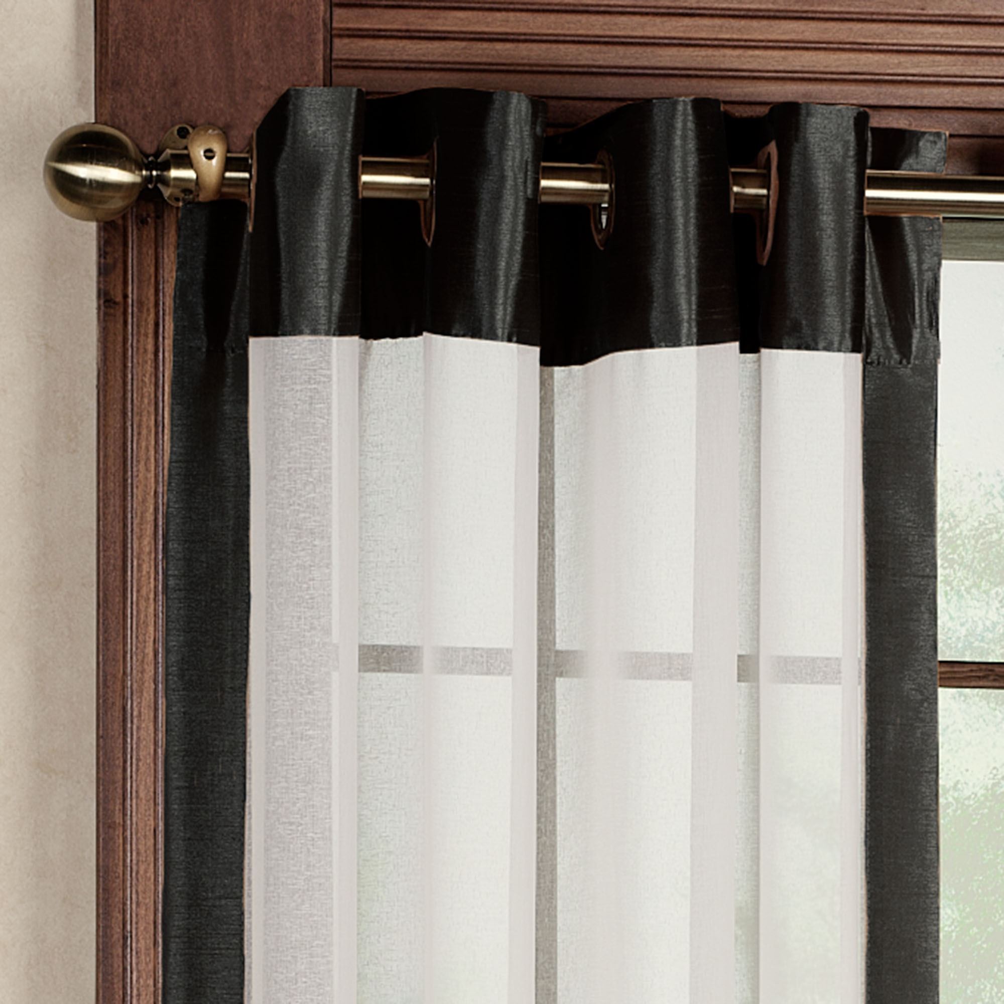 Tribeca Grommet Curtain Panel - 84" to 120" lengths