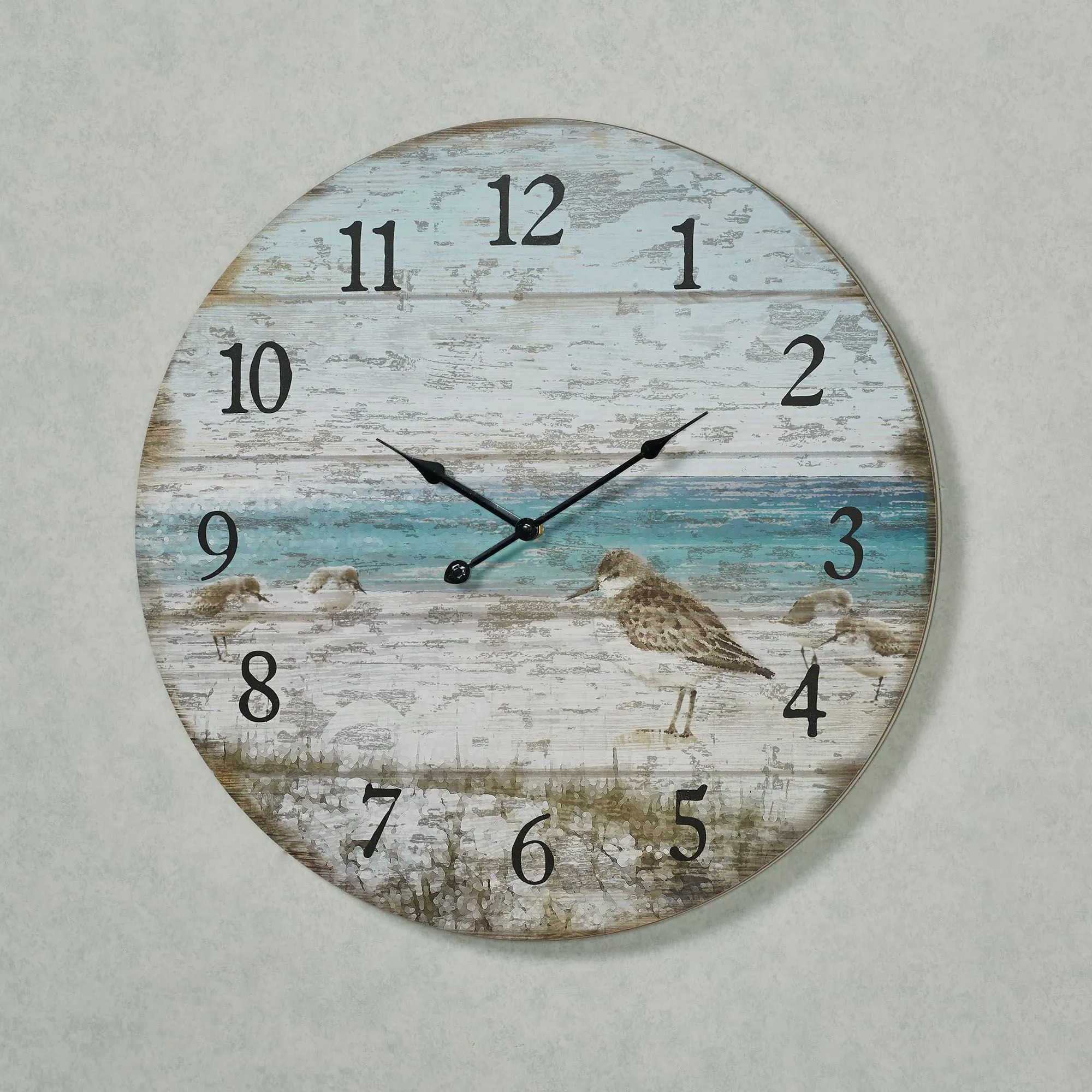 Coastal Wall Clocks Beach Wall Clock – Earthy Space Store